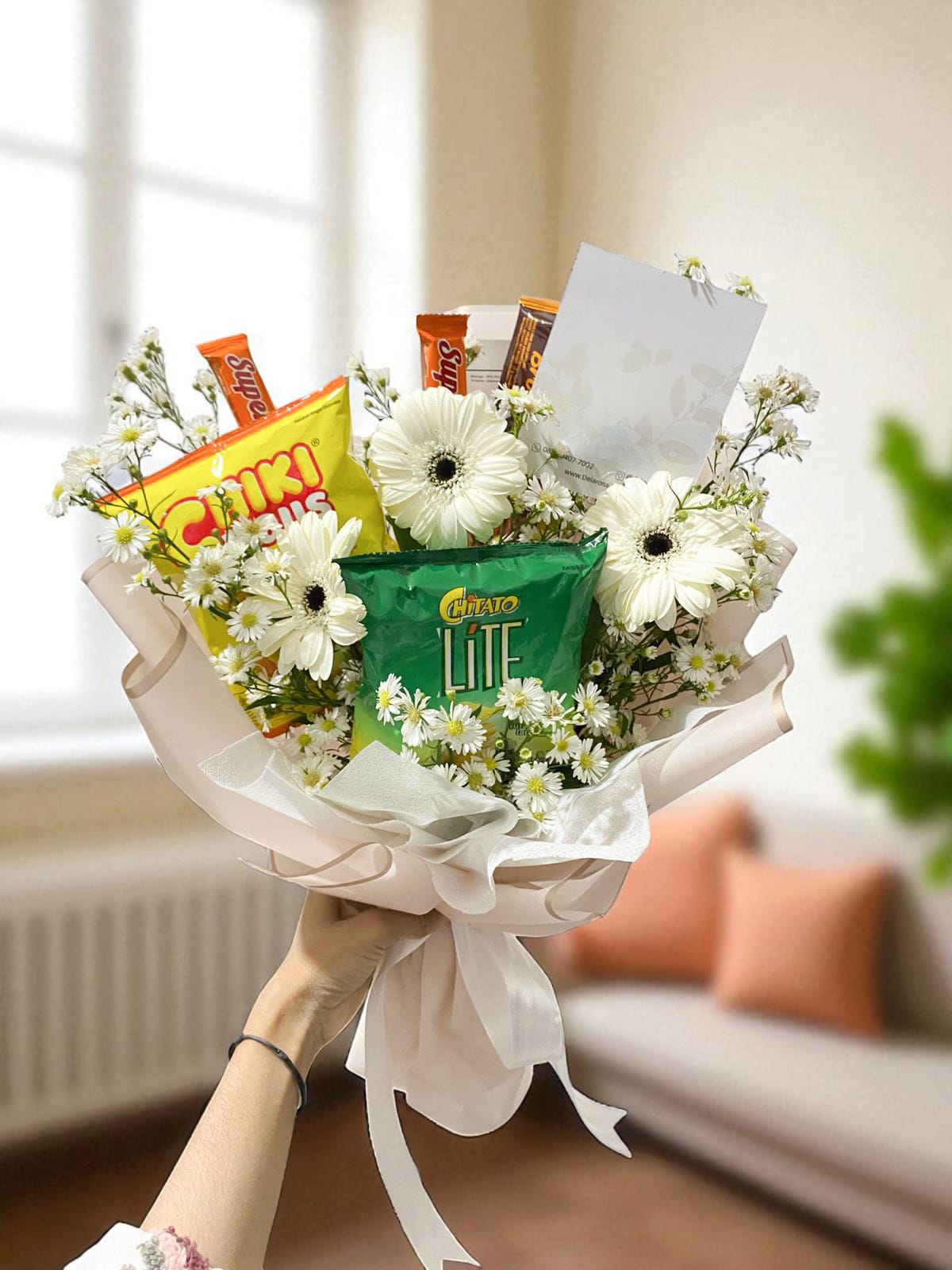Snack Flower 001 - Delarosa Fleur | Toko Bunga Kediri | Florist Kediri ...